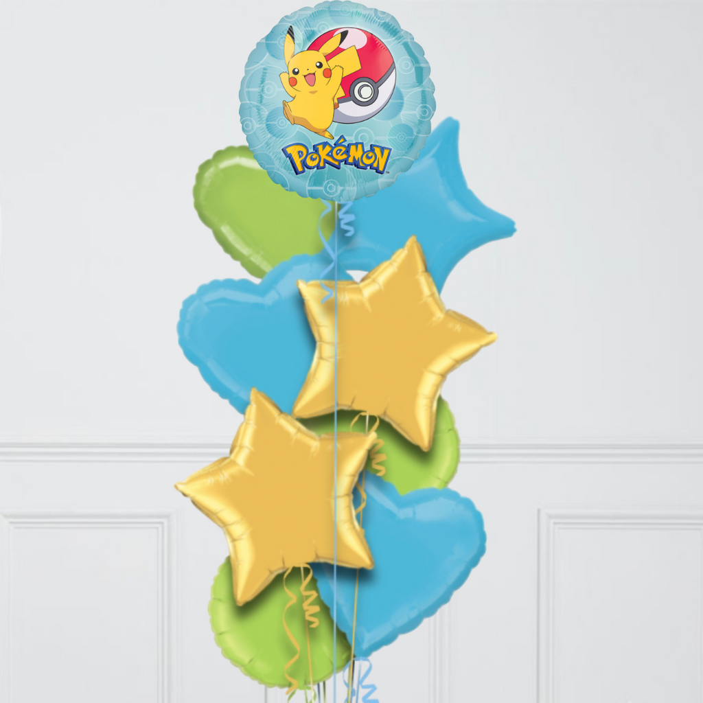 Pokemon Pikachu Birthday Balloons Delivered - Balloonfactory.ae ...