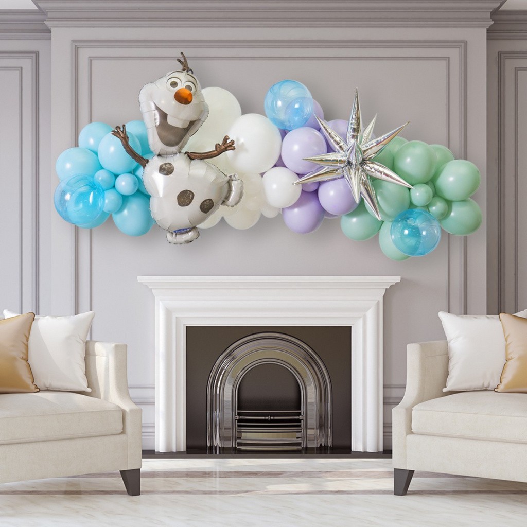 Frozen Olaf Inflated Balloon Garland | Balloonfactory.ae – Balloon ...