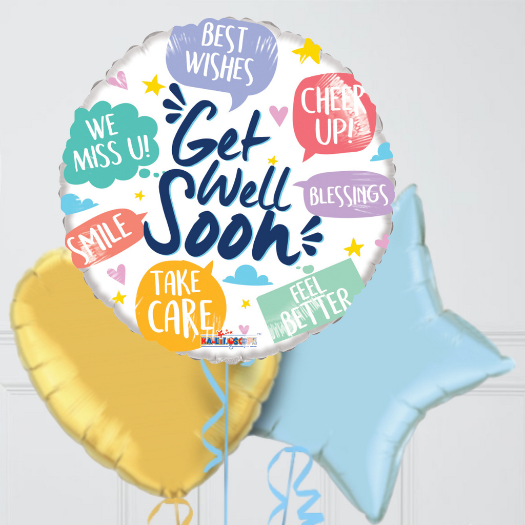 Get Well Balloon Bouquets – Balloon Factory UAE