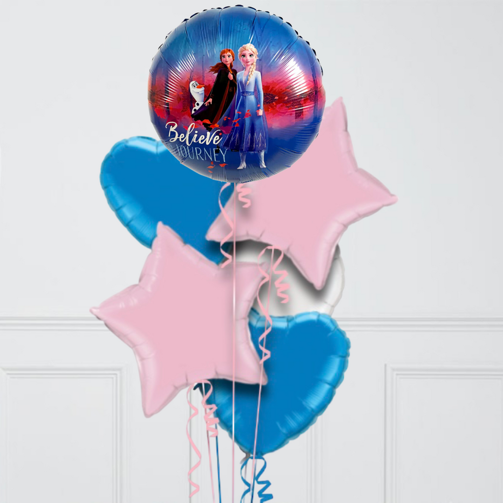 Frozen Believe in your Journey Foil Balloon Bouquet – Balloon Factory UAE